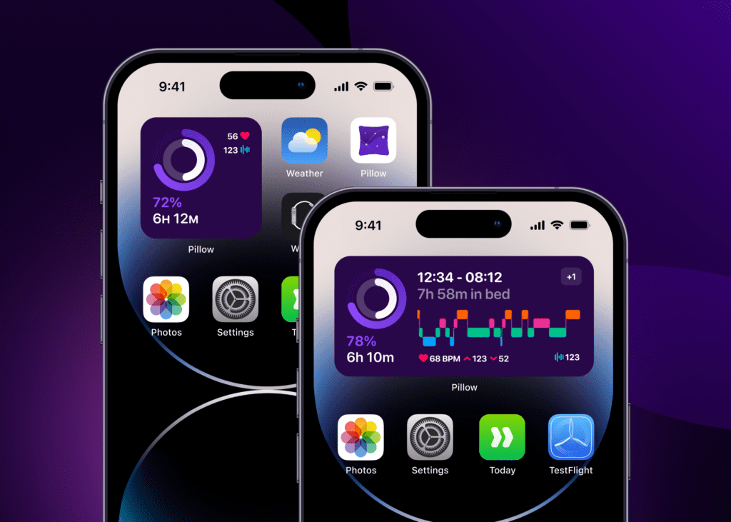 Better Sleep Tracking With Home Screen Widgets