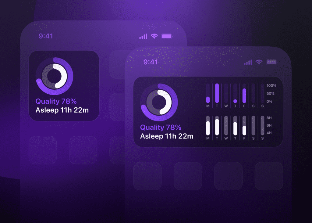 Home Screen Widgets For Better Sleep Tracking